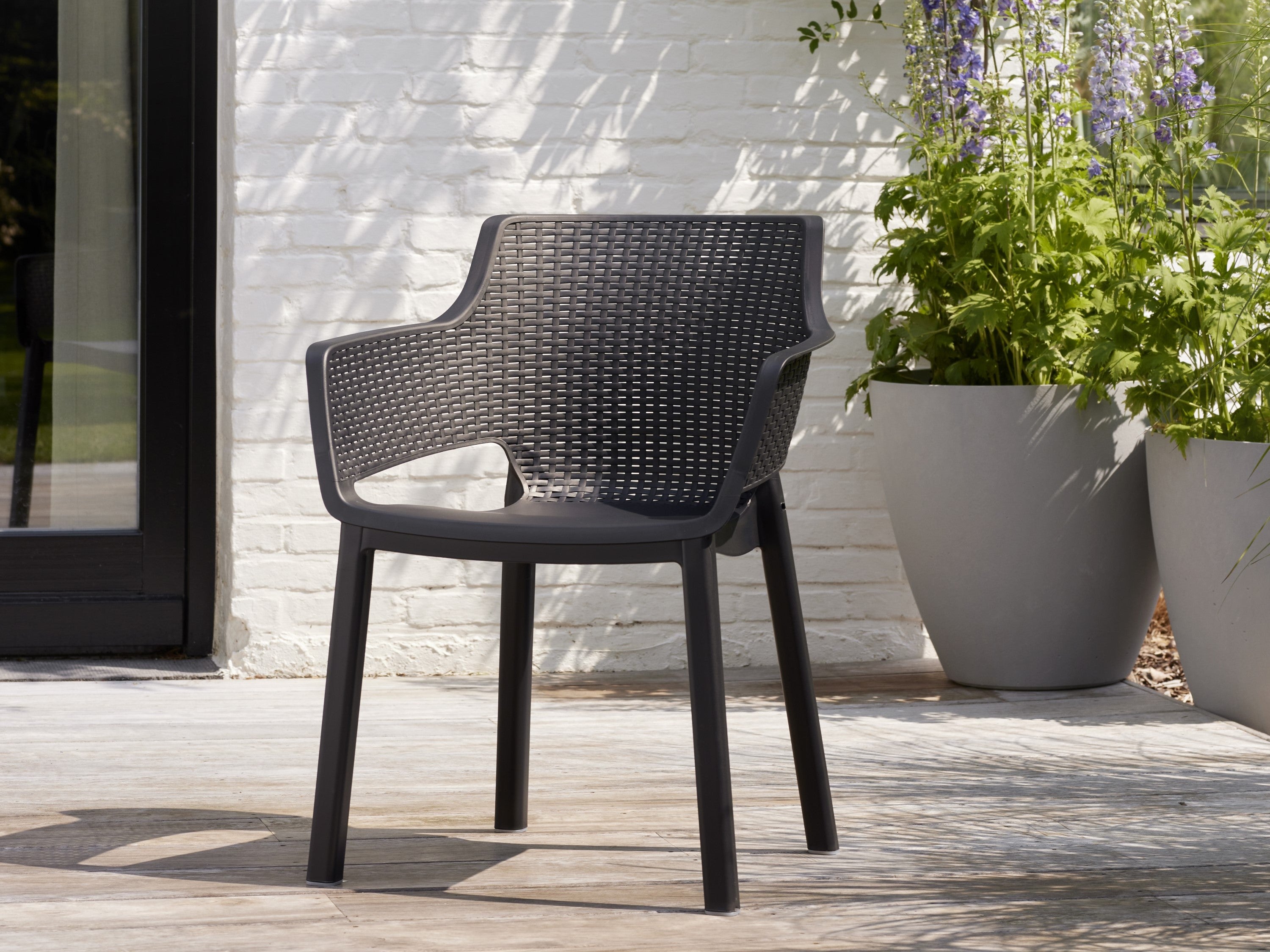 Eva Chair Graphite - Single – Keter New Zealand