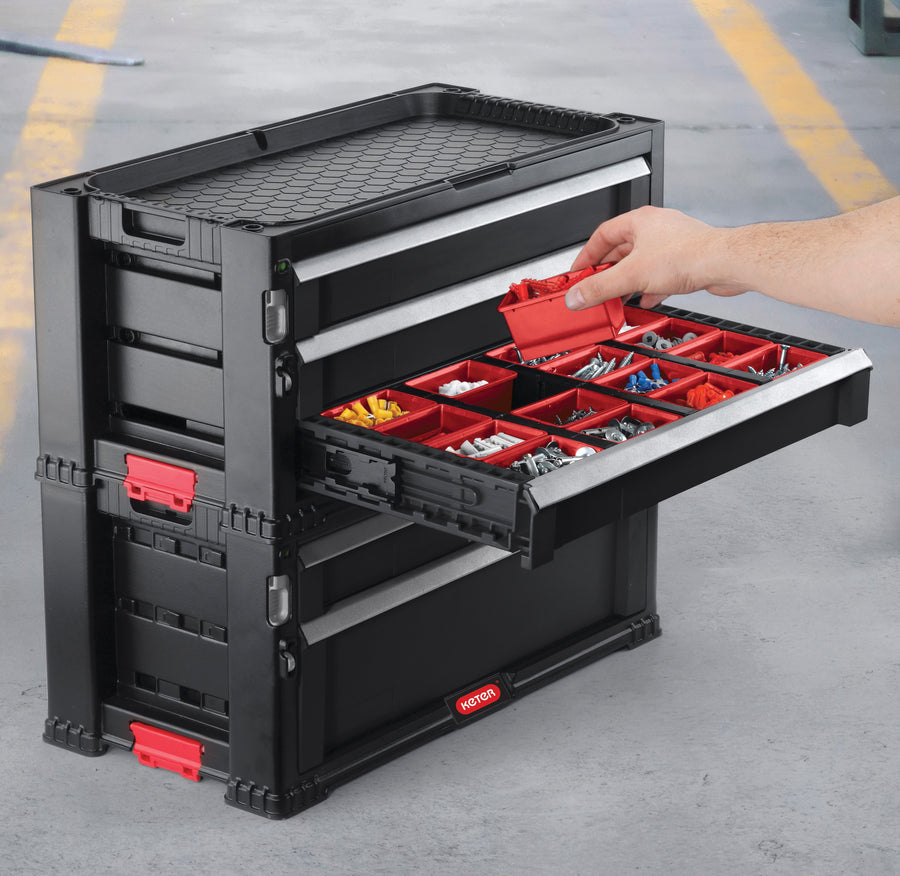 3 Drawer Tool Chest – Keter New Zealand