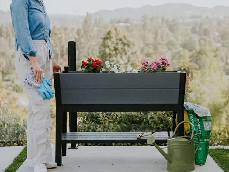 Keter Raised Garden Bed - Darwin Garden Bed – Keter New Zealand