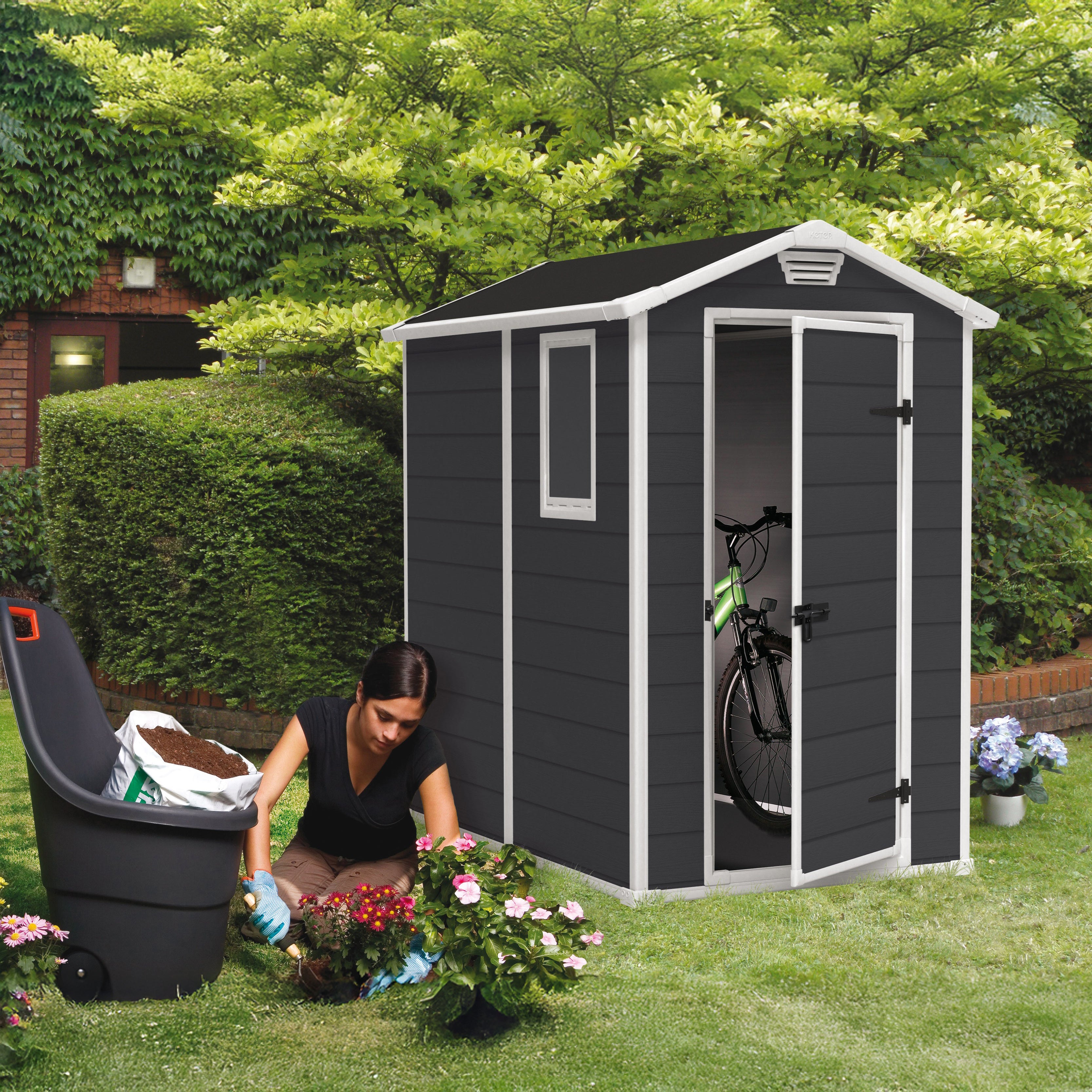 Manor 4 x 6 Storage Shed | Keter New Zealand
