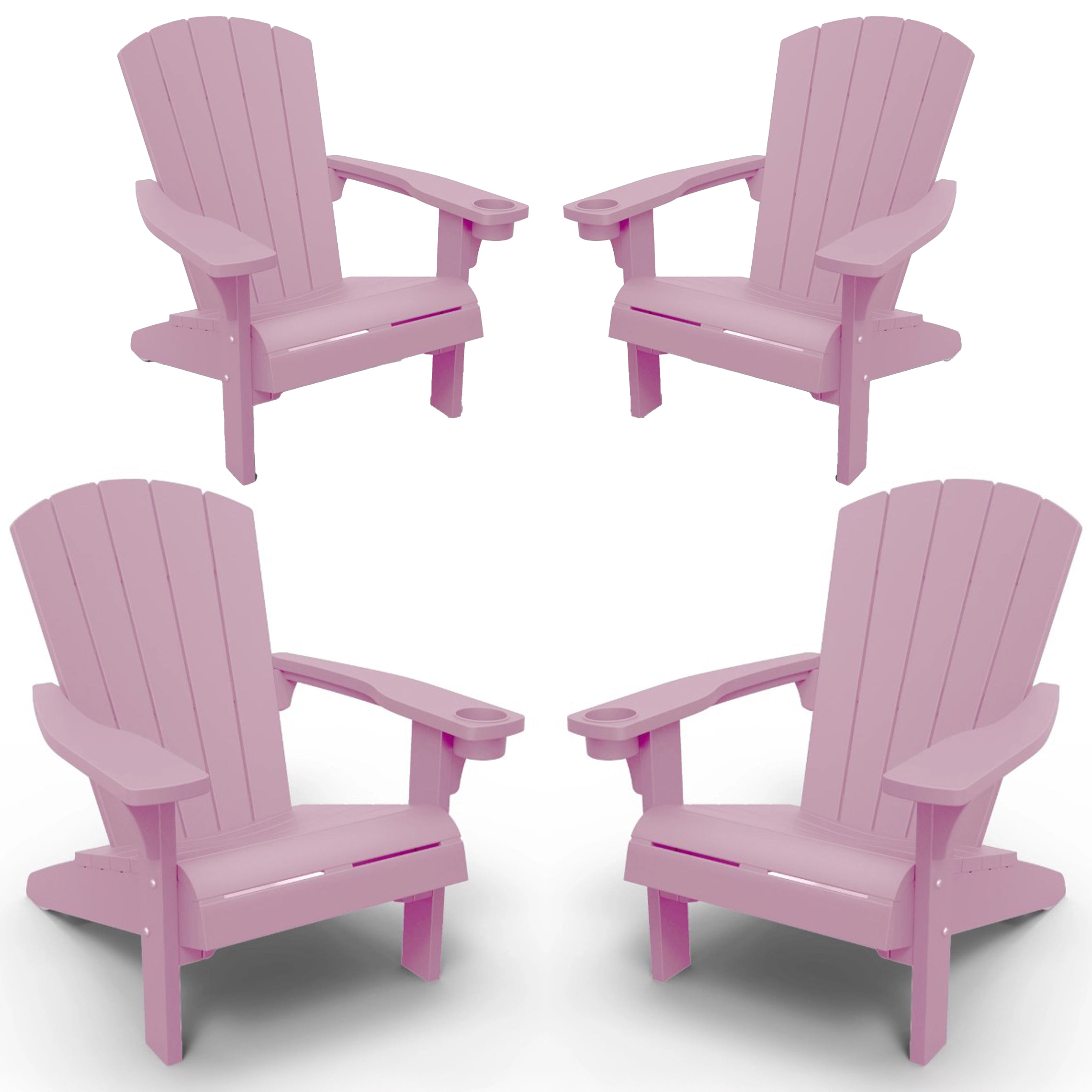 Pink Outdoor Chairs - Alpine Adirondack Garden Chairs | Keter New Zealand
